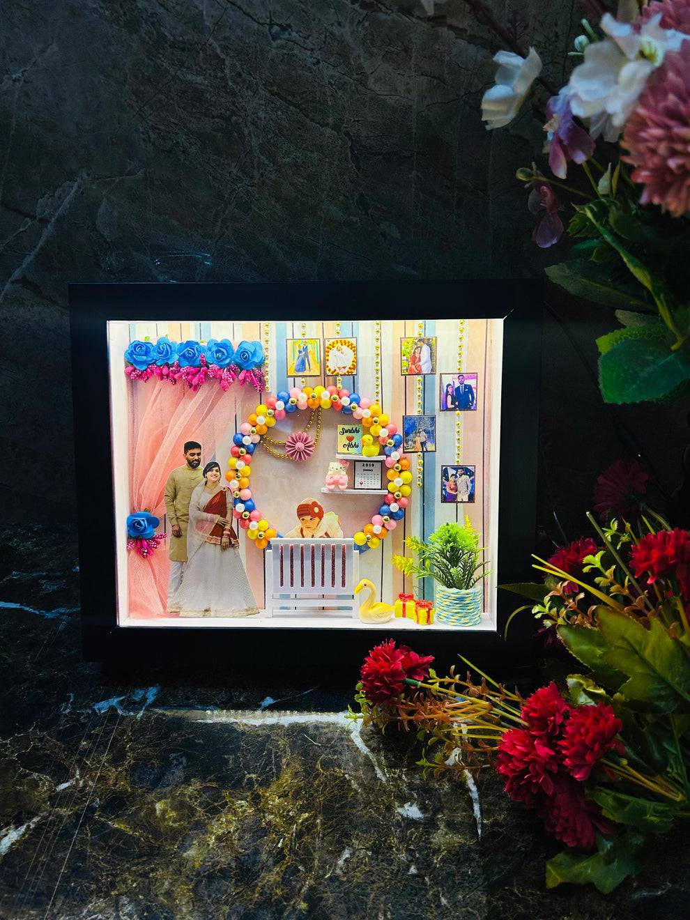 Customized Miniature frame – Gift Sugar